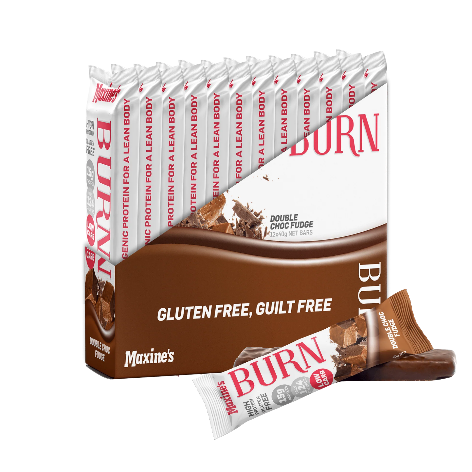Top fit nutrition. Burn Bars - High Protein Snack for Women