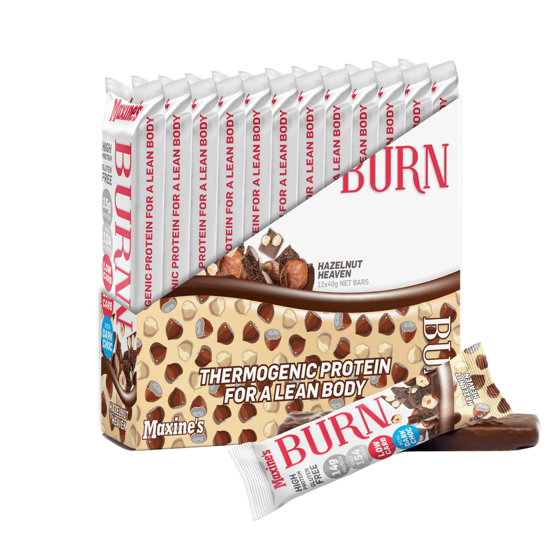 Top fit nutrition. Burn Bars - High Protein Snack for Women