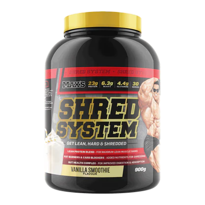 Top fit nutrition. MAX'S Shred System